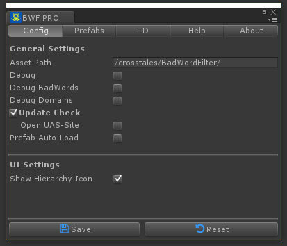 Bad Word Filter - Assets | Products | crosstales